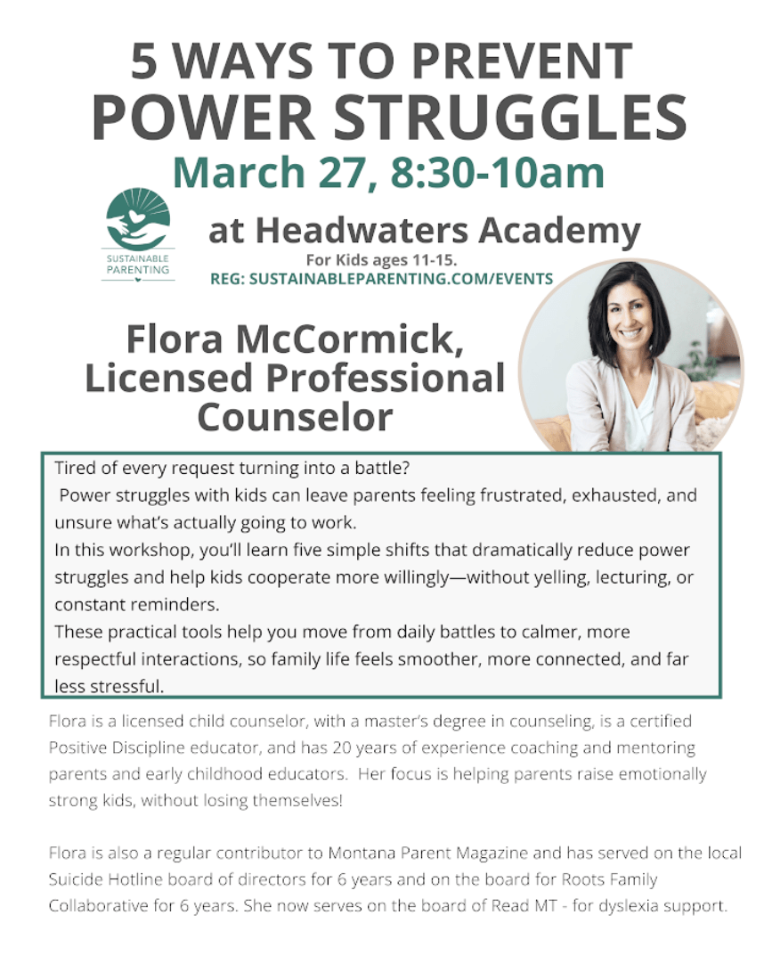 Parent University: 5 Ways to Prevent Power Struggles